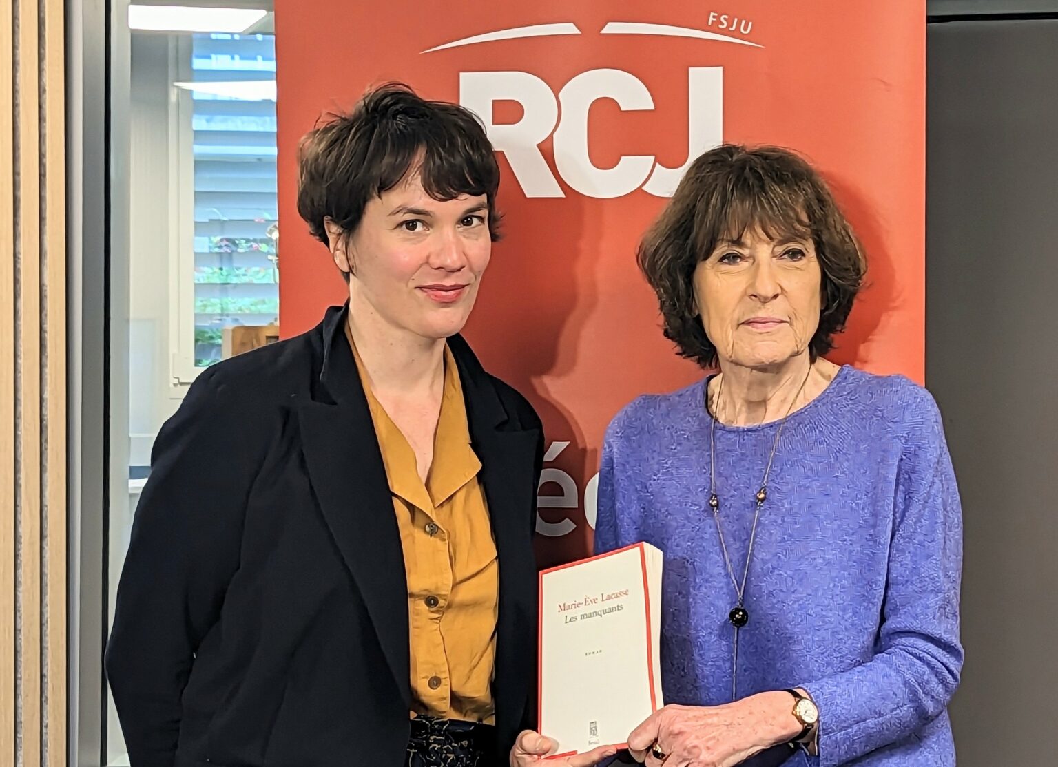RCJ - Marie-Eve Lacasse pour son livre « Les manquants » - RCJ
