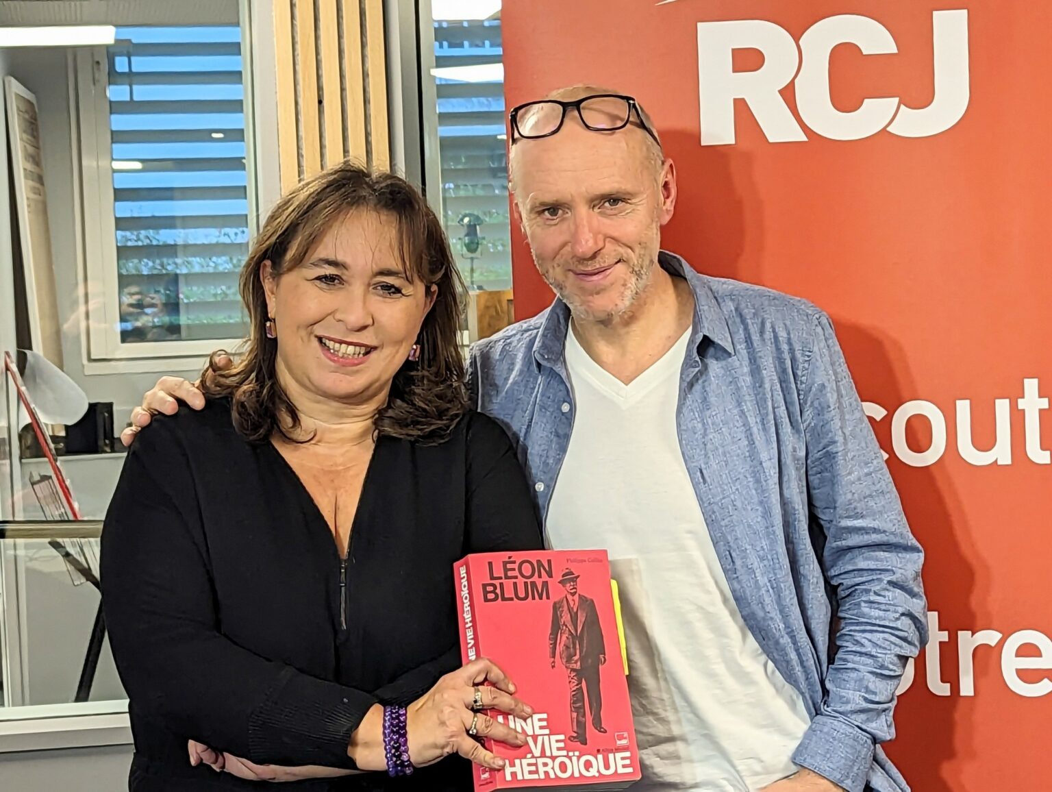RCJ - Philippe Collin pour son livre « Léon Blum, une vie héroïque » - RCJ