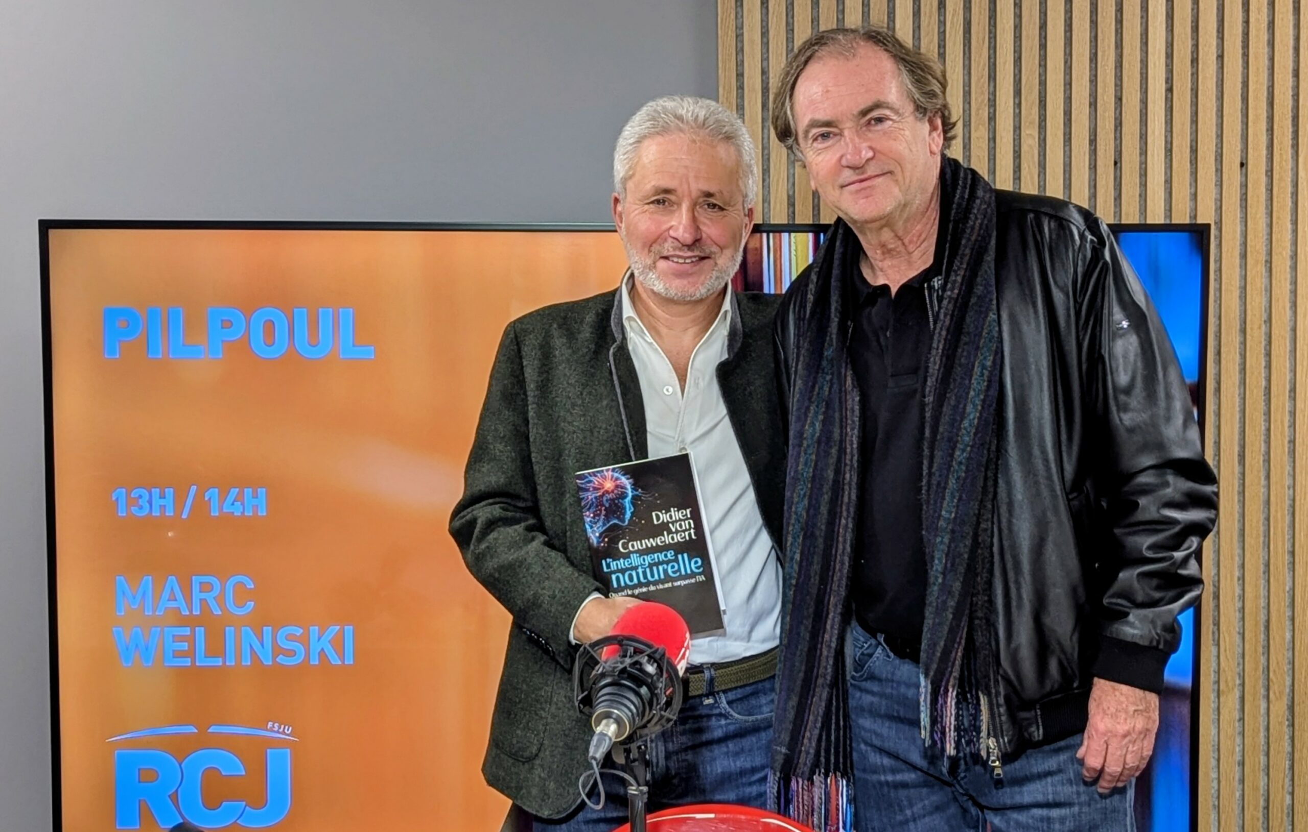 Didier van Cauwelaert pour son livre « L’intelligence naturelle » aux ...
