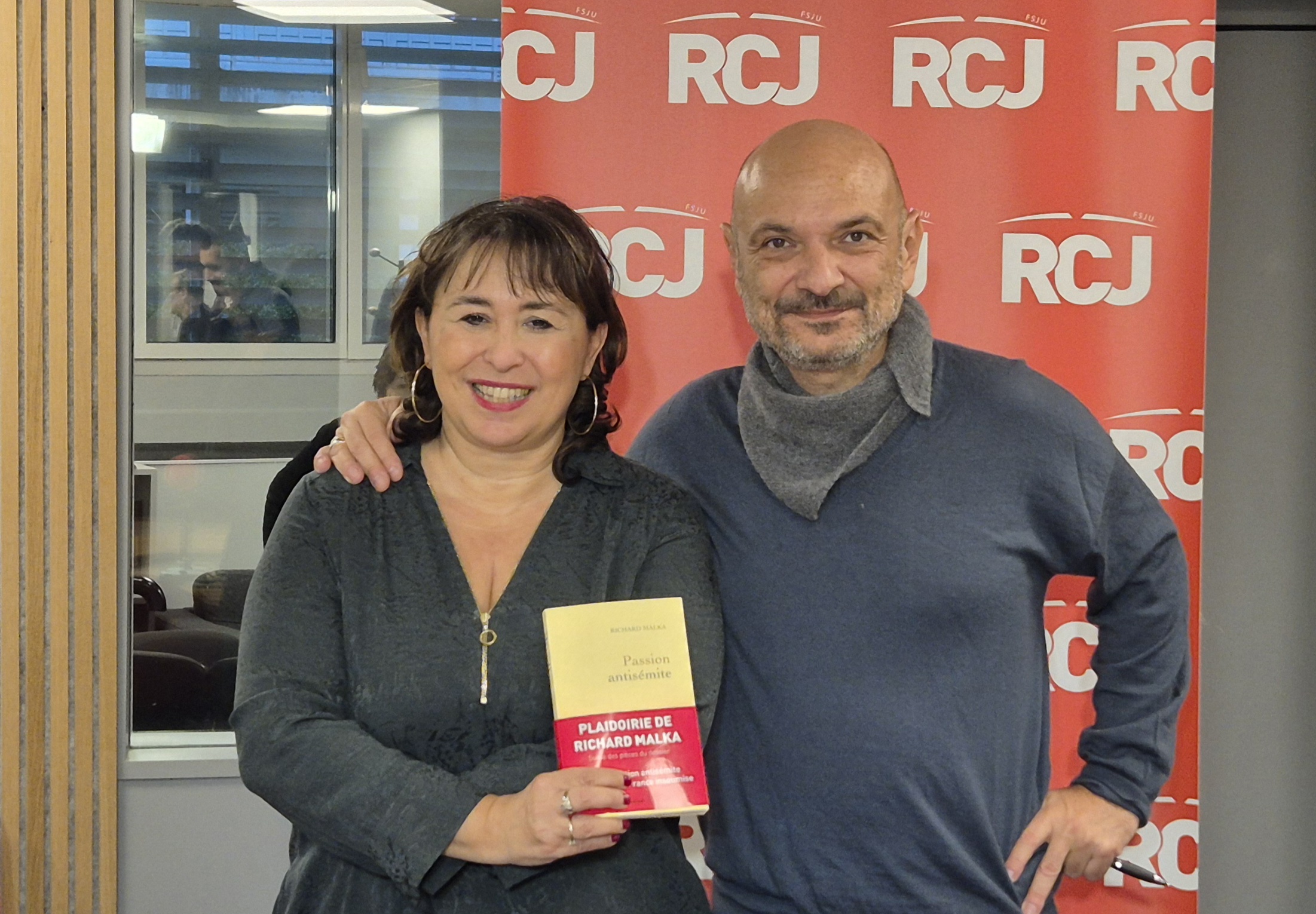 RCJ - Richard Malka pour son livre « Passion antisémite » aux éditions ...